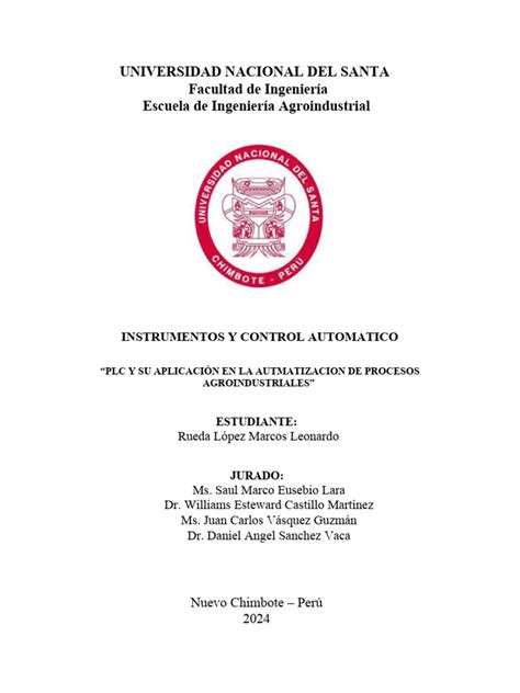 Plc Automatizacion Pdf Controlador Lógico Programable Unidad Central De Procesamiento