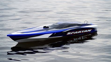 Traxxas Spartan 6s Lipo First Run Rc Speed Boat Youtube