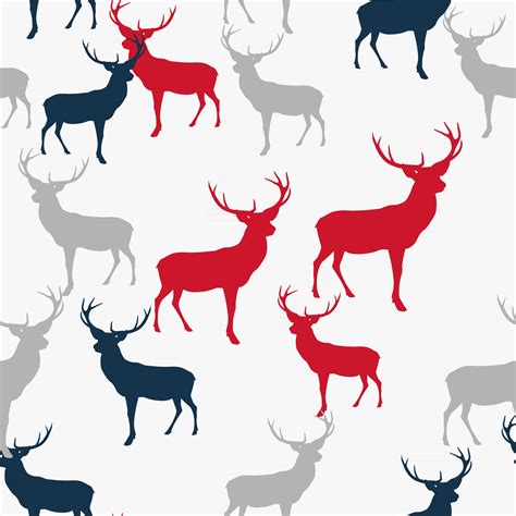 Deer Pattern Wallpaper