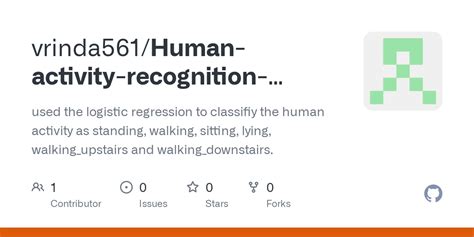 Github Vrinda561 Human Activity Recognition Using Smartwatch Used The Logistic Regression To