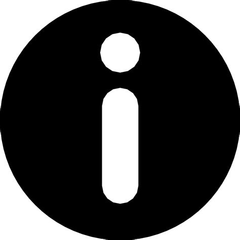 Info Button Vector Svg Icon Svg Repo
