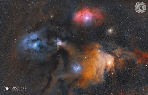 Rho Ophiuchi Cloud Complex Ic 4604 Apod By