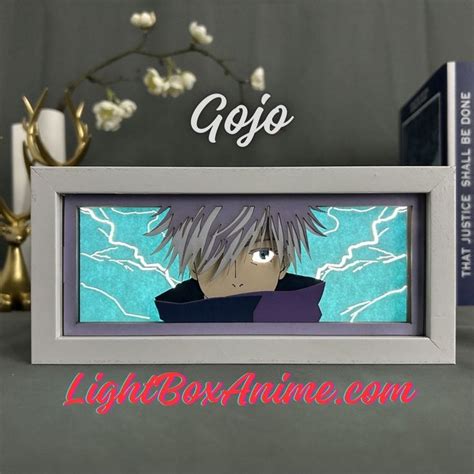 Satoru Gojo Light Box Jujutsu Kaisen 196x92x53mm Ryomen Sukuna Fixed Light As Shown