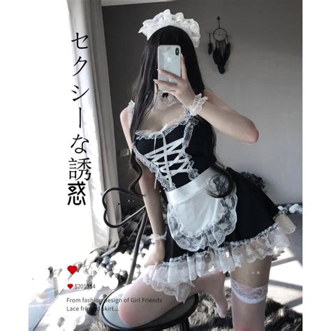 Maid Costume Suit High Quality Cosplay Sexy Maid Outfit Maid Uniform