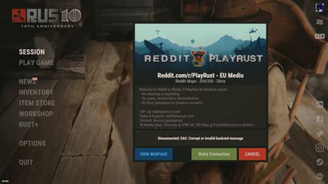 randomly getting disconnected while playing on server for some time r