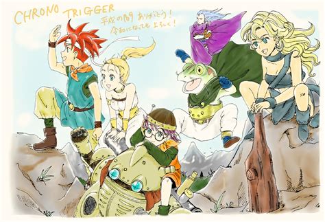 Maruno Ayla Chrono Trigger Crono Chrono Trigger Frog Chrono