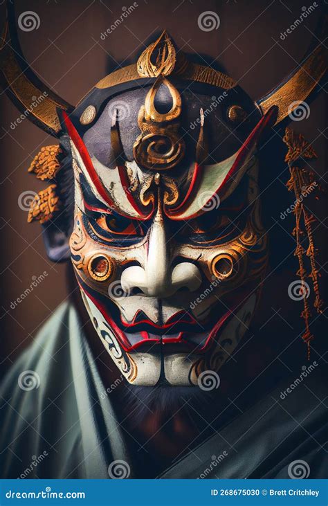 Namahage Noh Mask Angry Devils Face For Japan Kabuki Theater Japanese
