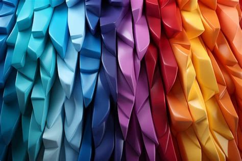 Premium Photo Bold And Bright Lgbtq Rainbow Pride Background
