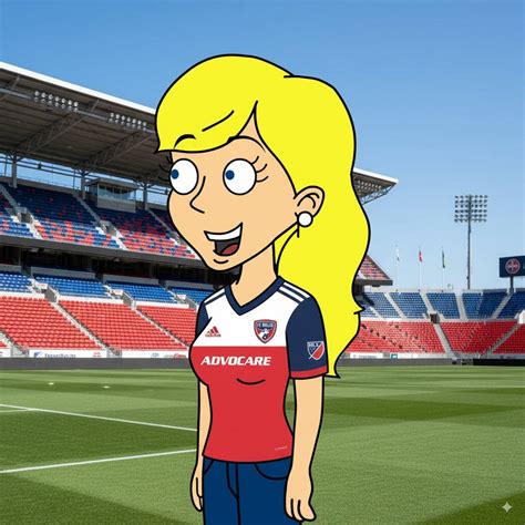 Sally Ackerman In Fc Dallas Jersey D By Toonguy971st On Deviantart
