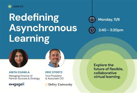Engageli On Linkedin Redefining Asynchronous Learning Expert Insights From Devry And Engageli