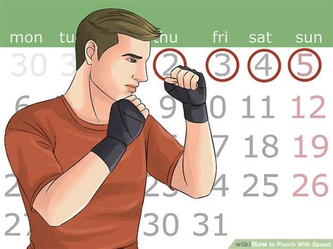 How To Punch With Speed 11 Steps With Pictures Wikihow