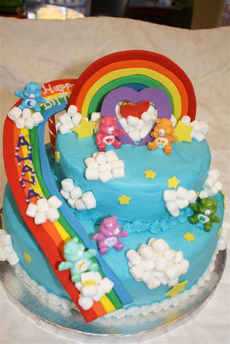 Cakelicious Care Bears Birthday Cake