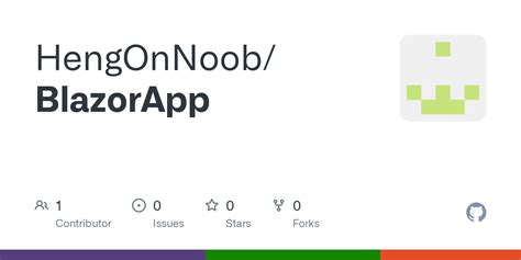 Github Hengonnoobblazorapp