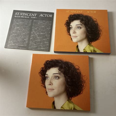 St Vincent Actor Cd 2009 Japan Cad 2919cd Retro Unit