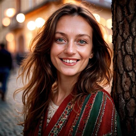 Premium Photo Hungarian Woman From Hungary Typical National Citizen