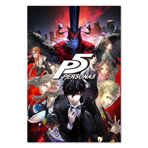 Persona 5 Poster Official Art Pira Boxes Pira Pira Boxes
