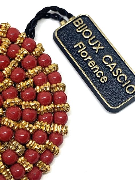 Cascio Bijoux From Florence Rare Statement Brooch And… Gem
