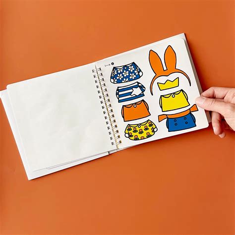 Miffy Stencil Sticker Color Activity Book Fair Play Projects