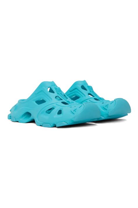 Balenciaga Blue Hd Mules Schuhe De