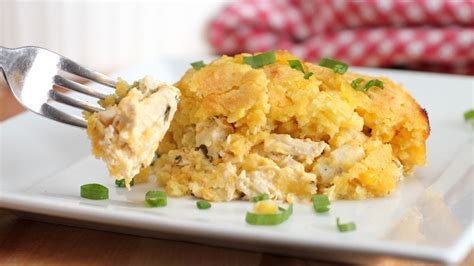 Southern Chicken Cornbread Casserole Recipe
