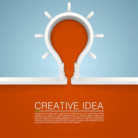 Creative Idea Lamp Stock Vector Illustration Of Light 284514028