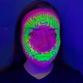 Uv Ultra Violet Contact Lenses Rave And Glow Colored Eye Contacts