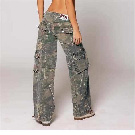 Size 22” Revice Amelia Camo Jeans Camo Jeans Depop