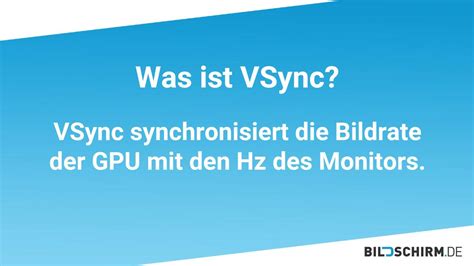 Was Ist Vsync Und Sollte Ich Es Aktivieren Oder Nicht