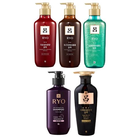 พร้อมส่ง ของแท้ Ryo Shampoo ริยอ แชมพูเกาหลี สมุนไพรเกาหลี Damage Care ...