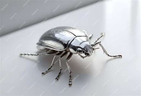 A Beetle With A Black Spot On Its Nose Premium Ai Generated Image