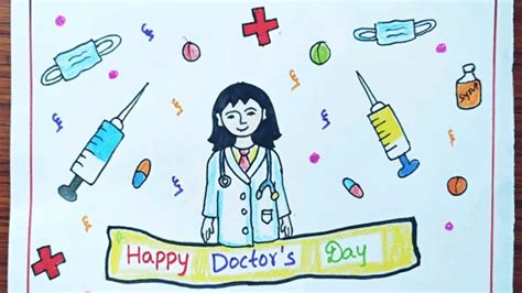 Doctors Day Special Drawing Doctor Drawing How To Draw A Doctor Youtube