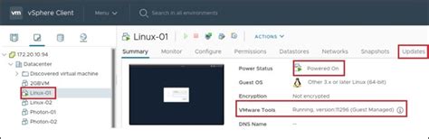 how to update vmware tools and vm hardware version for any vm