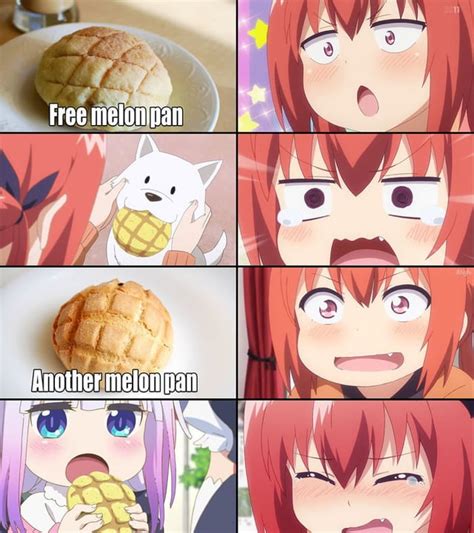 She Just Wanted To Enjoy Her Melon Bread R Animemes