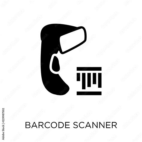 Barcode Scanner Icon Barcode Scanner Symbol Design From Electronic Devices Collection Simple