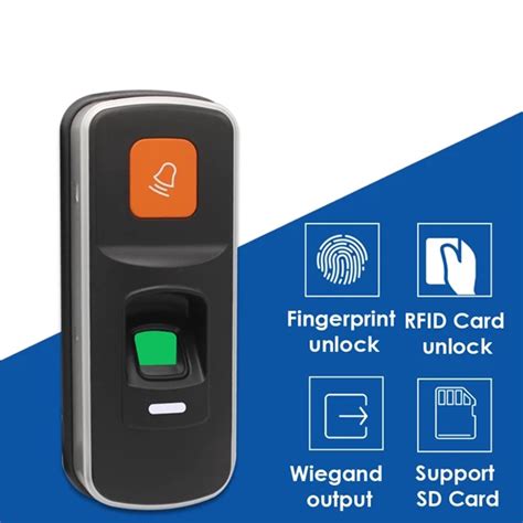 Biometric Access Control Reader Fingerprint With Management Card Rfid 125khz Access Control