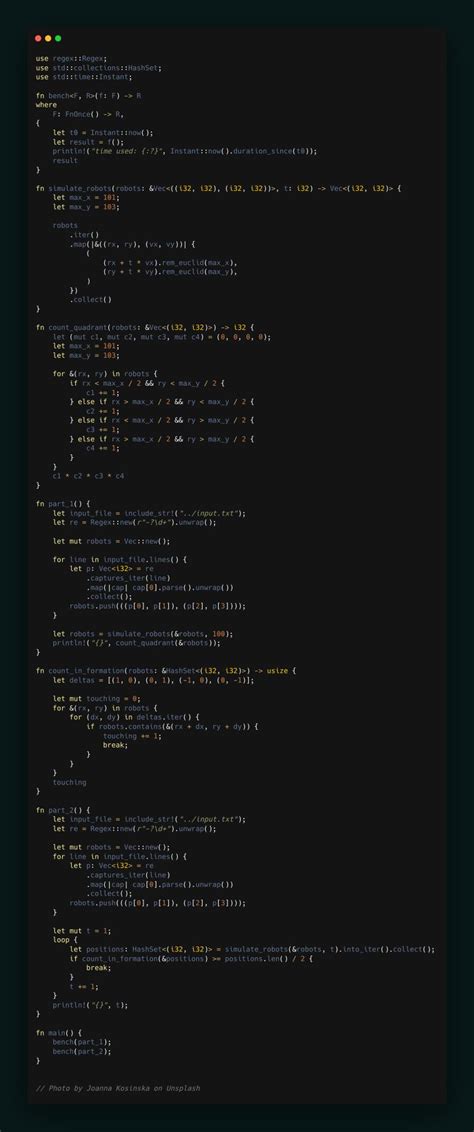 Gurkamal Preet Singh On Linkedin Adventofcode2024 Rust Programming Puzzlesolving