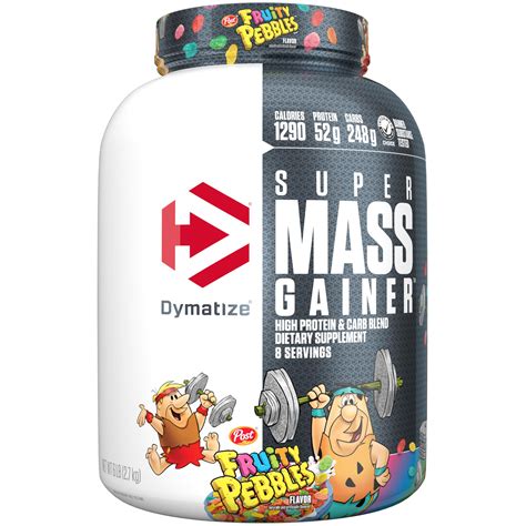 Dymatize Super Mass Gainer Protein Powder 1290 Calories And 52g Protein Mixes Easily