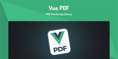 Vue Pdf Pdf Rendering Library Made With Vuejs