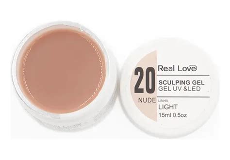 Gel Sculping Real Love Nude 20 15ml Parcelamento Sem Juros