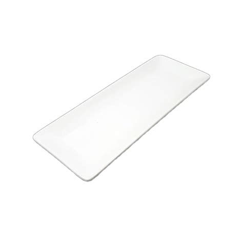 White Porcelain Rectangular Sushi Platter 26cm Buy Online Uk Sous