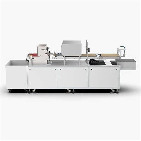 Automatic Carton Qr Code Visual Inspection Assembly Line 3d Model