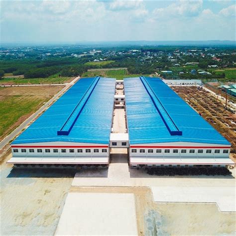 Prefabricated Quick Assembly Factory Building Workshop Shed Steel Structure Architecture