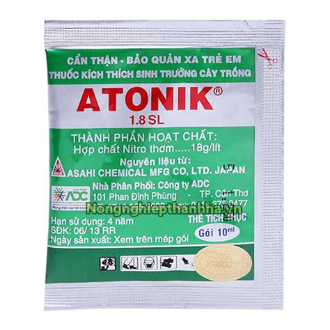 Thuốc Atonik Tăng Trưởng Cho Cây Trồng T26