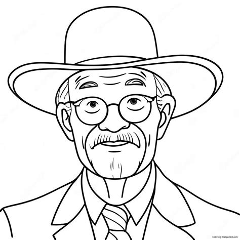 Uncle Coloring Page 32983 26074
