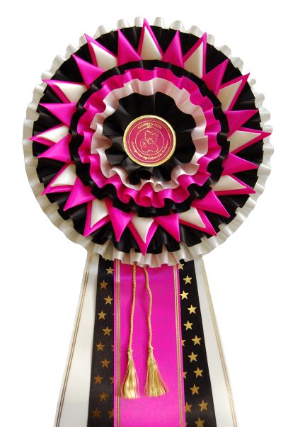 Schleife Mit 6 Rosetten 2 Sterne 5 Bänder Monomak Seit 1977