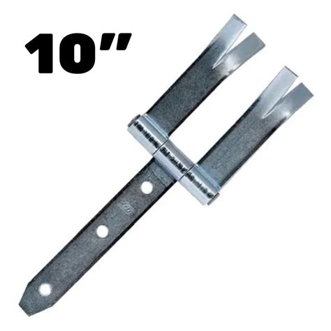 Dobradiça De Portão Chumbar Duas Hastes 10 Polegadas Zincada Shopee Brasil