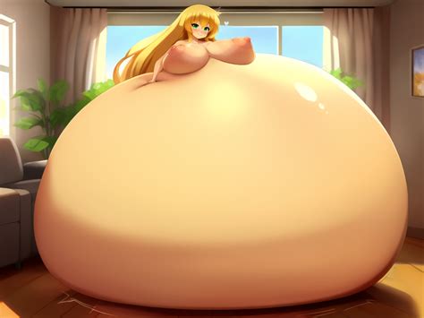 Rule 34 Ai Generated Blonde Hair Blue Eyes Colossal Belly Cute