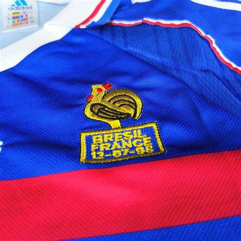 کیت کلاسیک فرانسه آبی جام جهانی 1998 Kitki کیت کی