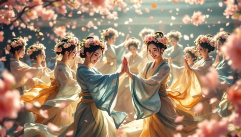 Free Anime Wreath Dance Image Anime Manga Illustration Download